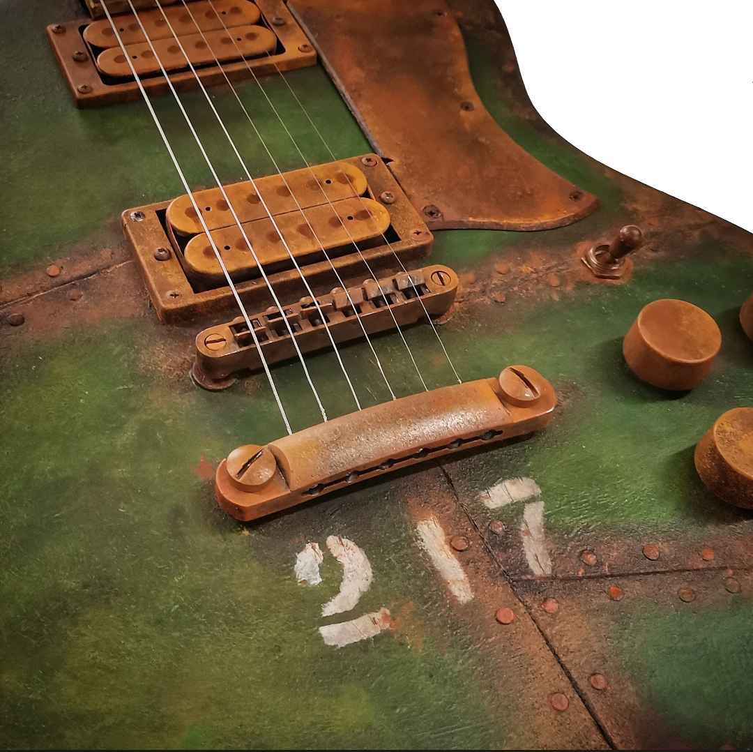 Dom De Plume Wasteland Guitars – Rusty Relic Electric Guitars